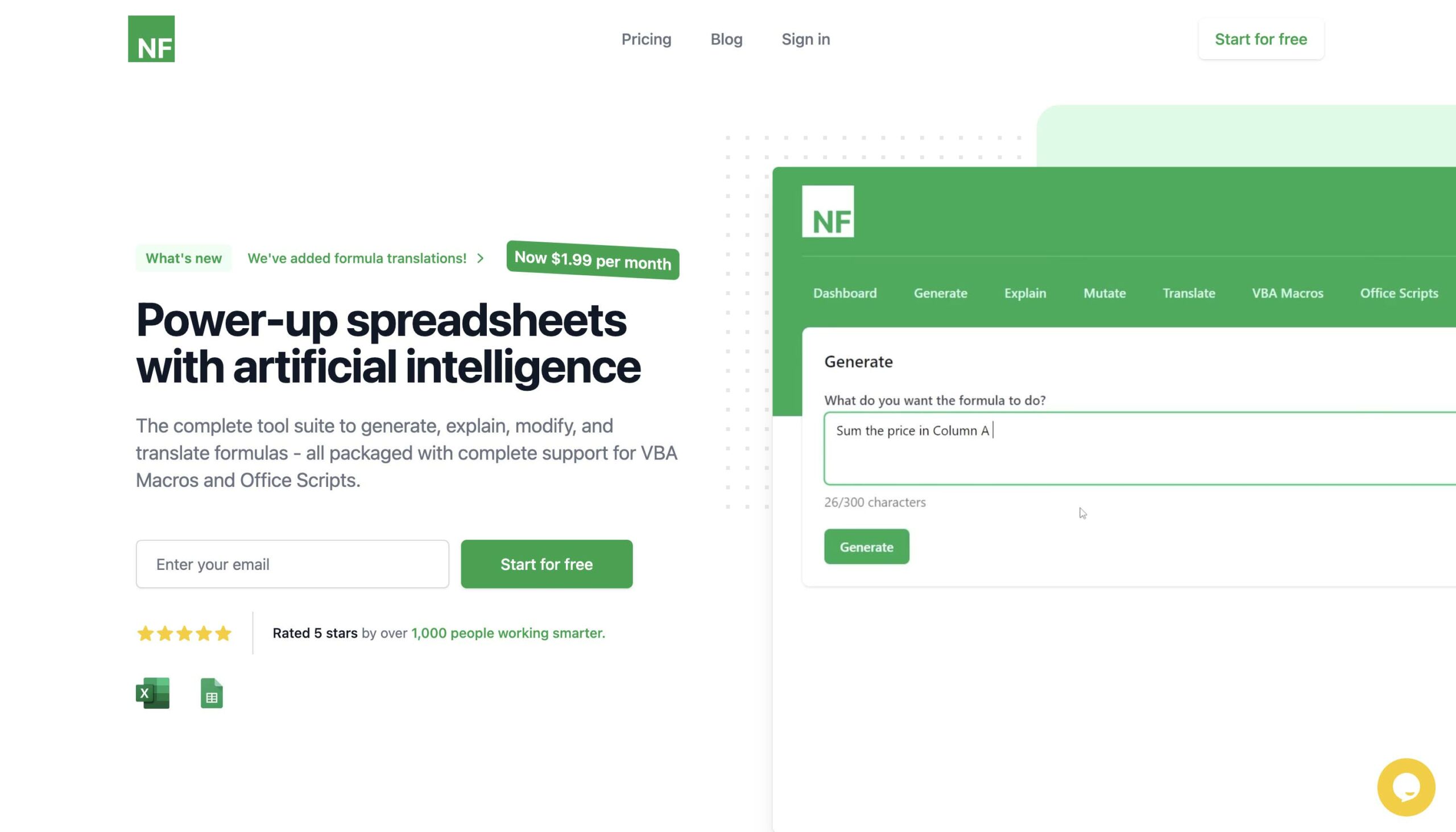 NeuralFormula | Brigade Web