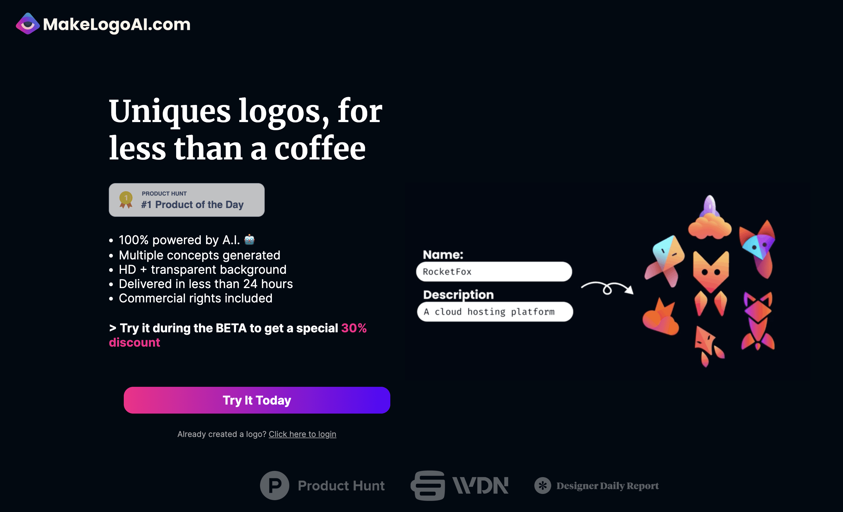 MakeLogoAI | Brigade Web
